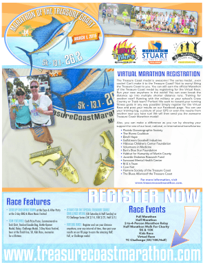 Fillable Online VIRTUAL MARATHON REGISTRATION Fax Email Print - pdfFiller