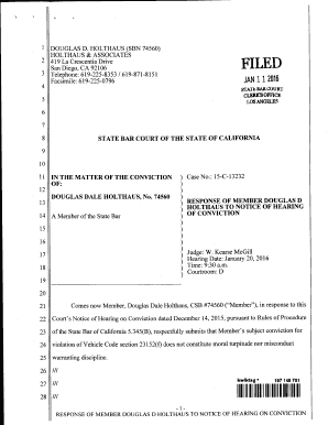 Fillable Online JAN 1 1 2016 - My State Bar Profile - State of ...