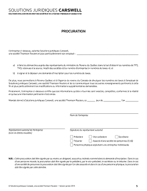 Remplissable En Ligne Vote par procuration : le formulaire peut ...