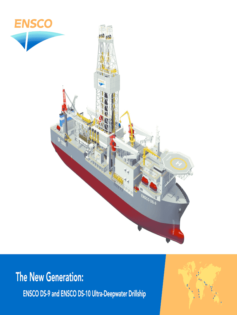 Fillable Online ENSCO DS-9 rig - Drillship - Ensco Plc - Infield ...