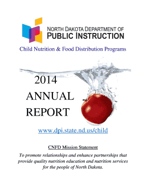 Fillable Online Child Nutrition & Food Distribution Programs Fax Email ...
