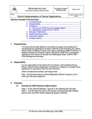 Fillable Online FDA OFFICE OF REGULATORY AFFAIRS Fax Email Print ...
