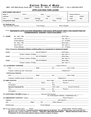 Fillable Online CAO Application Revised 3-15-09doc Fax Email Print ...