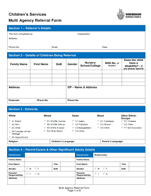 Marf Form - Fill Online, Printable, Fillable, Blank | pdfFiller
