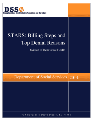 Fillable Online STARS: Billing Steps and Fax Email Print - pdfFiller