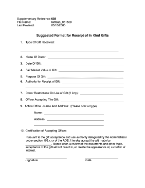 Fillable Online usaid ADS 628 Supplementary Reference - Suggested ...