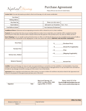 Fillable Online Purchase Agreementdocx Fax Email Print - pdfFiller