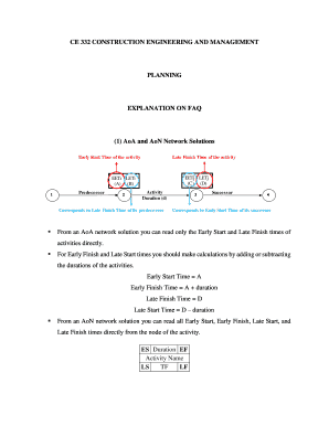 Fillable Online CE 332 CONSTRUCTION ENGINEERING AND MANAGEMENT Fax ...