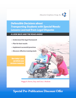 Fillable Online Special Pre-Publication Discount Offer - Education ...