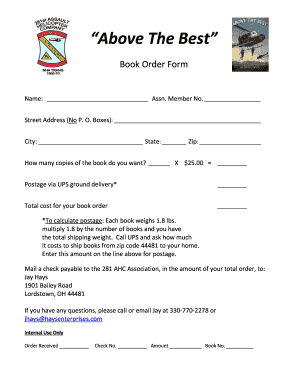 Fillable Online Above The Best - 281st AHC Fax Email Print - pdfFiller