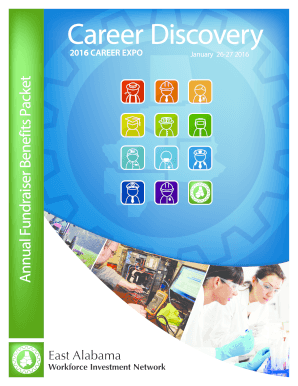 Fillable Online career-discovery Annual Fundraiser Benefits Packet ...