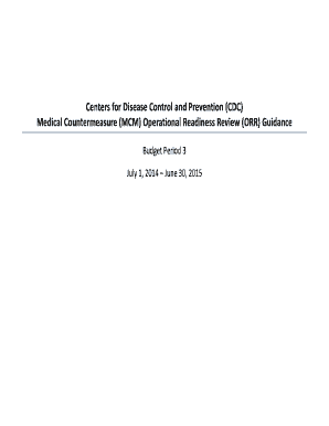 Fillable Online Medical Countermeasure (MCM) Operational Readiness ...