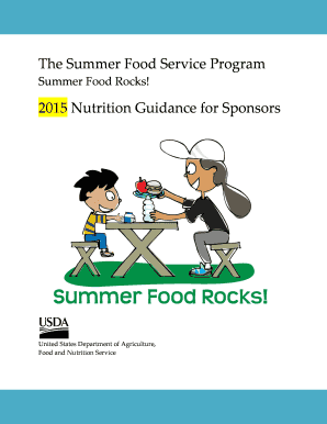 Fillable Online dhs arkansas 2015 SFSP NutritionGuide for Sponsors ...