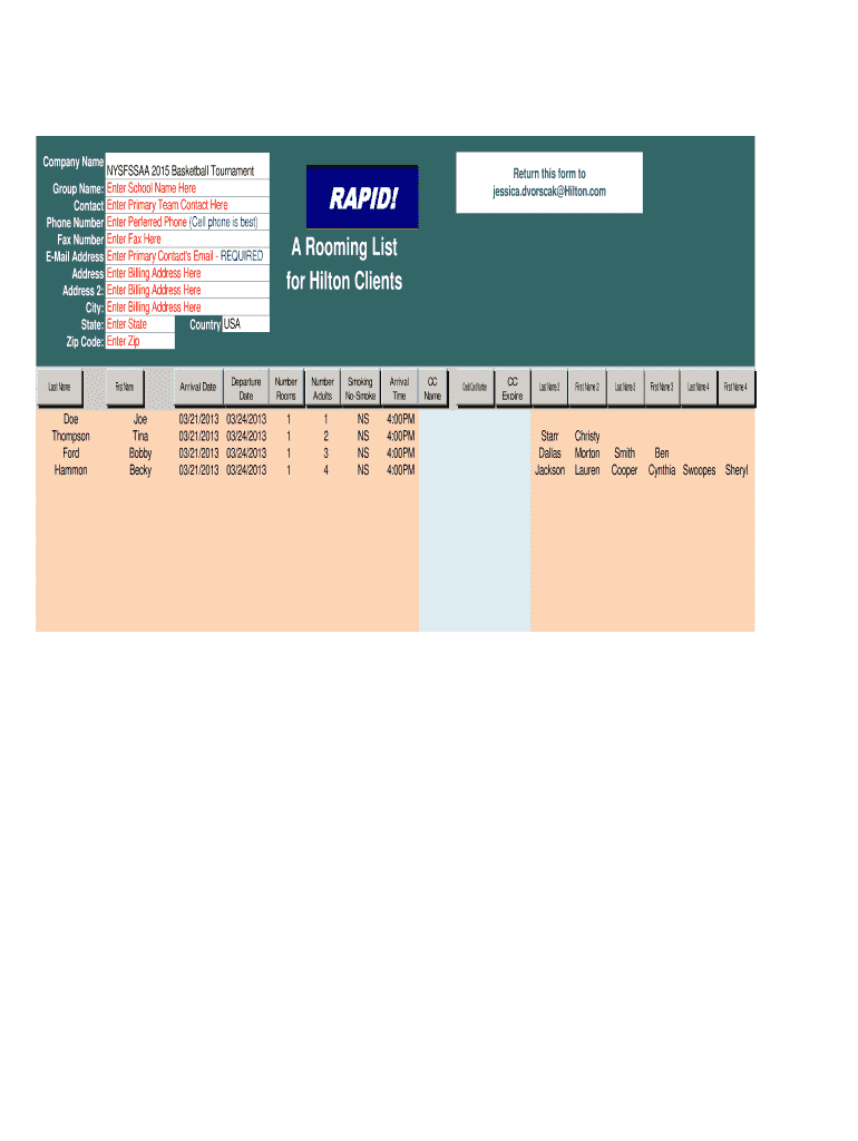 Fillable Online Web Rapid Template. Create CSV File for Rapid ...