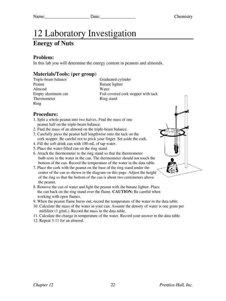 Fillable Online 12 Laboratory Investigation - AMHS Home Fax Email Print ...