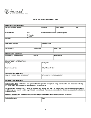 Fillable Online Health Intake Form rev 4.9.15 unprotected Fax Email ...