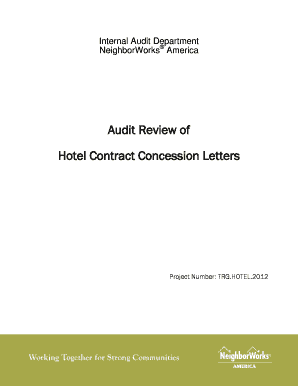 Fillable Online Hotel Contract Concession Letters Fax Email Print ...