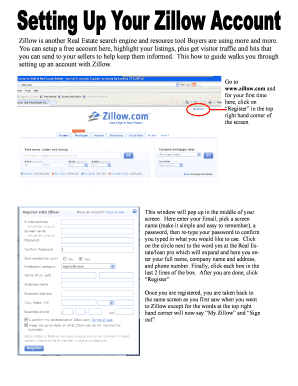 Fillable Online Zillow is another Real Estate search engine and ...