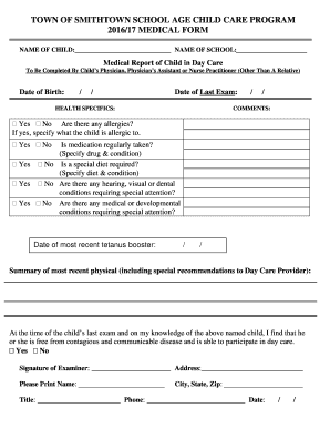 Fillable Online Medical Form - Epi-pen - Town of Smithtown Fax Email ...