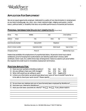 Fillable Online wfservices Draft for Mechanic Application Evaluation of ...