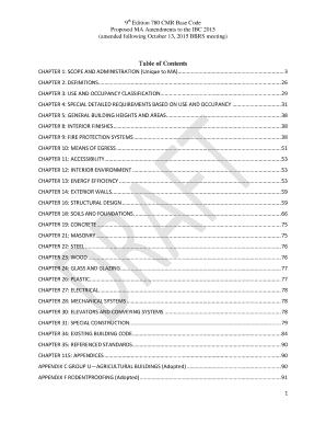Fillable Online 9th Edition 780 CMR Base Code Fax Email Print - pdfFiller