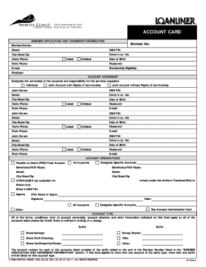 Fillable Online Individual Joint Account with Rights of Survivorship ...