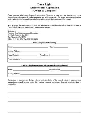 Fillable Online ARC Application 2 - ammcorcom Fax Email Print - pdfFiller