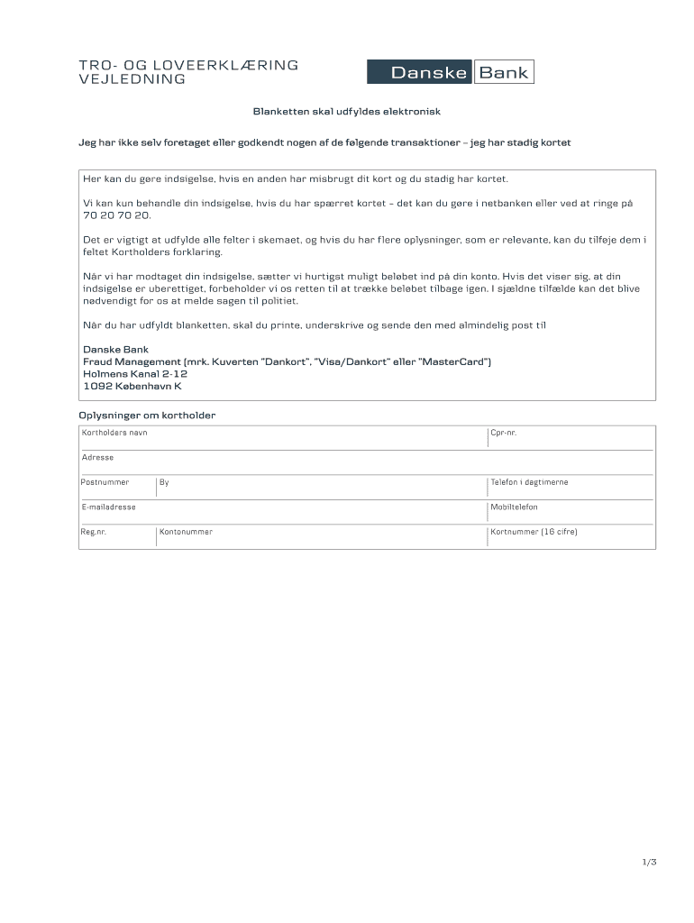 Fillable Online app danskebank Danske Bank - New Standards projekt.pdf ...