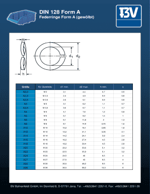Din 128 Pdf - Fill Online, Printable, Fillable, Blank | pdfFiller