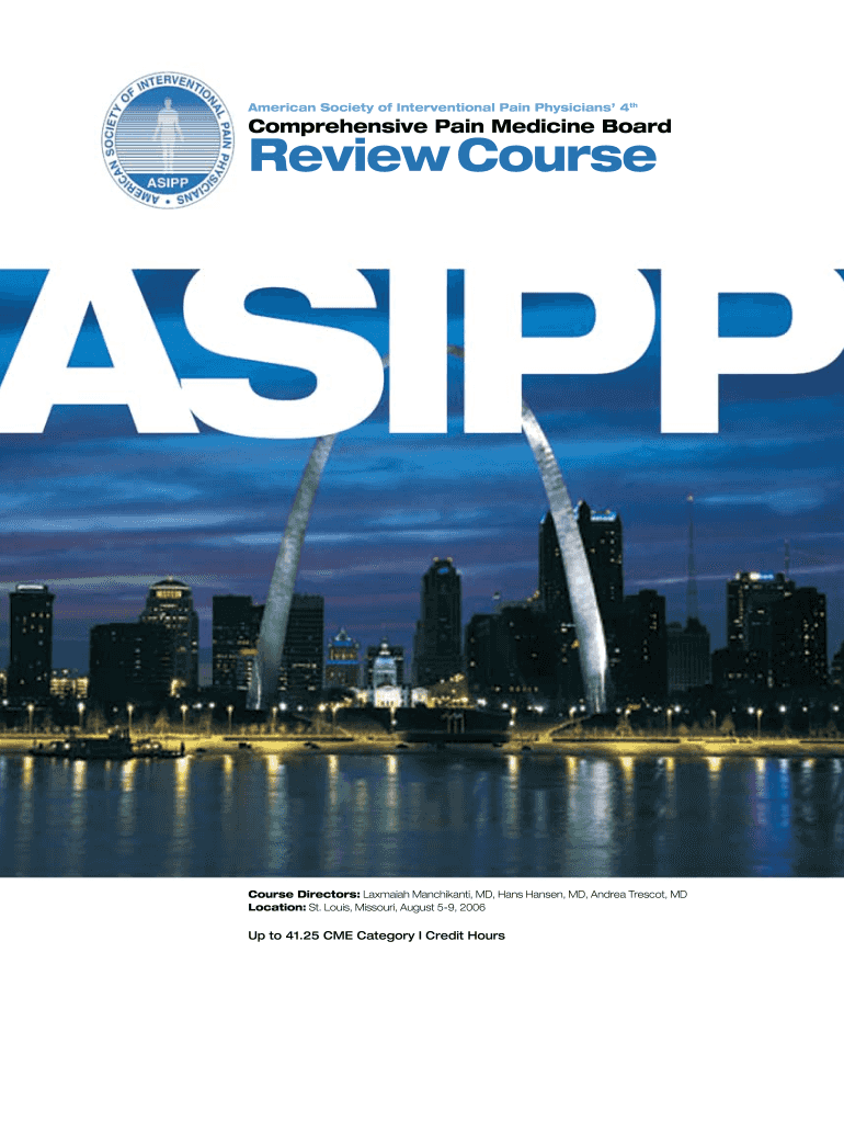 Fillable Online American Society of Interventional Pain Physicians’ 4th ...