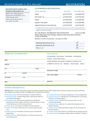 Fillable Online rEgIstratIon forM anD Fax Email Print - pdfFiller