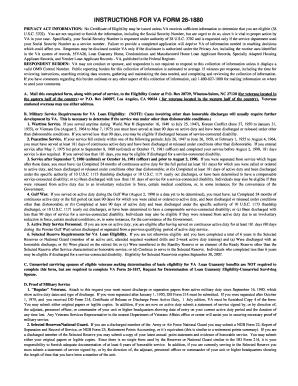 Fillable Online INSTRUCTIONS FOR VA FORM 26-1880 - eTrafficers Fax ...
