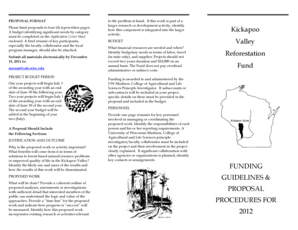 Fillable Online cals wisc Kickapoo Valley Reforestation Fund FUNDING ...