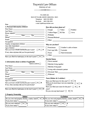 Initial Consultation Form - Fill Online, Printable, Fillable, Blank ...