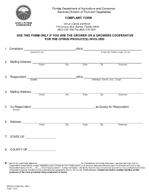 Fillable Online Use this form only if you are the grower or a growers ...