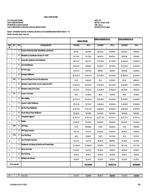 Fillable Online Bid Tabulation form.pdf Fax Email Print - pdfFiller