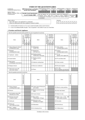 Fillable Online stat go FORM OF THE QUESTIONNAIRES - stat go Fax Email ...