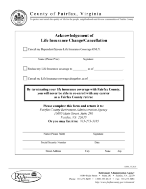 Fillable Online 166 94 9 A004R Life Termination Form.doc - 166 94 9 Fax ...