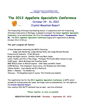 Fillable Online michiganprosecutor A downloadable registration form ...