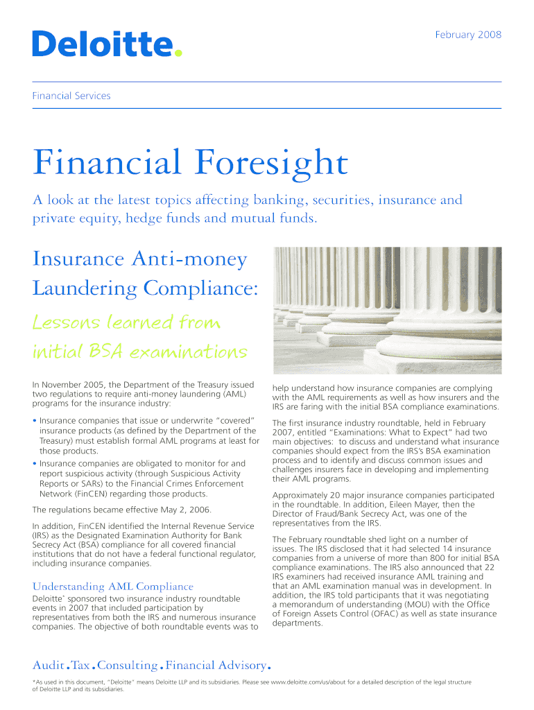 Fillable Online Financial Foresight Fax Email Print - pdfFiller