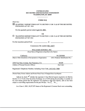 Fillable Online QUARTERLY REPORT PURSUANT TO SECTION 13 OR 15 (d) OF THE SECURITIES EXCHANGE ACT ...