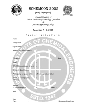 Fillable Online Registration & Sponsorship form.doc Fax Email Print - pdfFiller