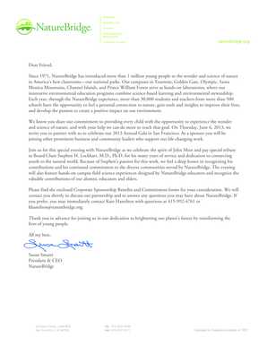 Fillable Online naturebridge Since 1971, NatureBridge has introduced ...