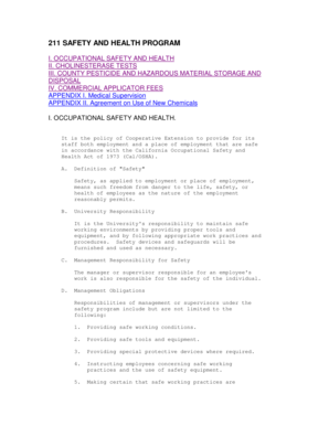 Fillable Online ucanr 211 -- Safety and Health Program - University of ...