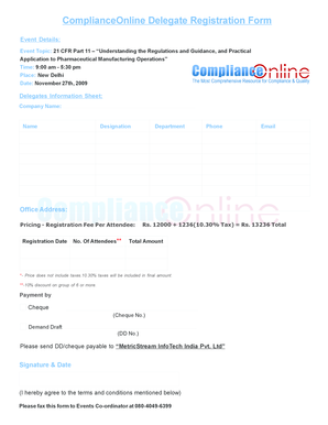 Fillable Online Event Topic 21 CFR Part 11 Fax Email Print - pdfFiller