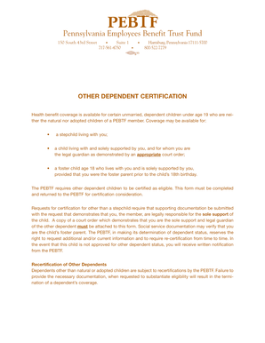 Fillable Online pebtf 150 South 43rd Street Fax Email Print - pdfFiller