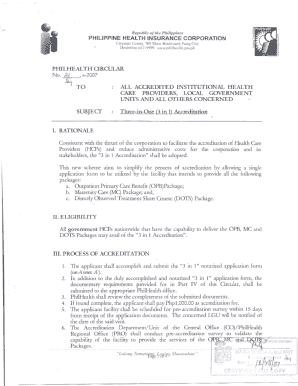 Fillable Online philhealth gov (3 in 1) Accreditation - Philippine ...