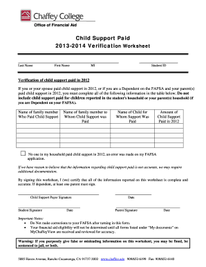 child support verification letter Fill Online, Printable, Fillable ...