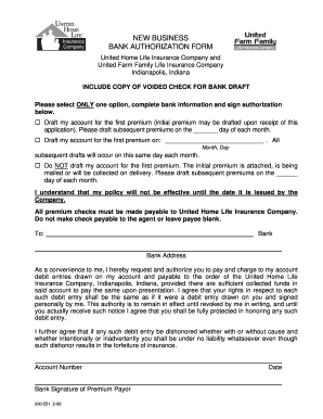 Fillable Online BANK AUTHORIZATION FORM Fax Email Print - pdfFiller