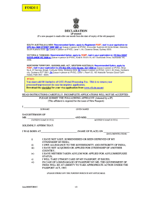 Fillable Online Form i indian consulate Fax Email Print - pdfFiller